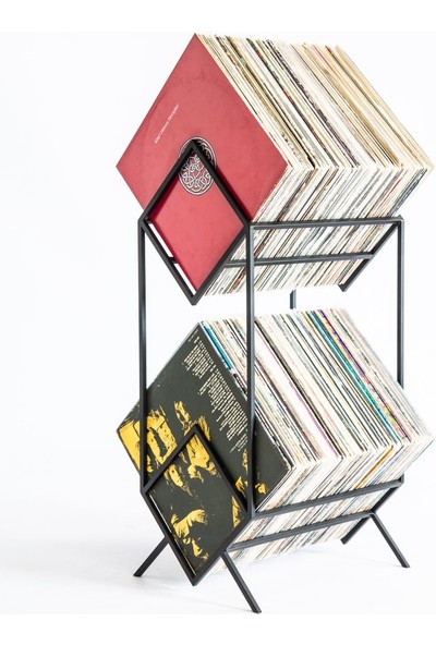 Merzana Metal Plak Organizer, Dergilik, Kitaplık, Plaklık Merzana Metal Plak Organizer, Dergilik, Kitaplık, Plaklık