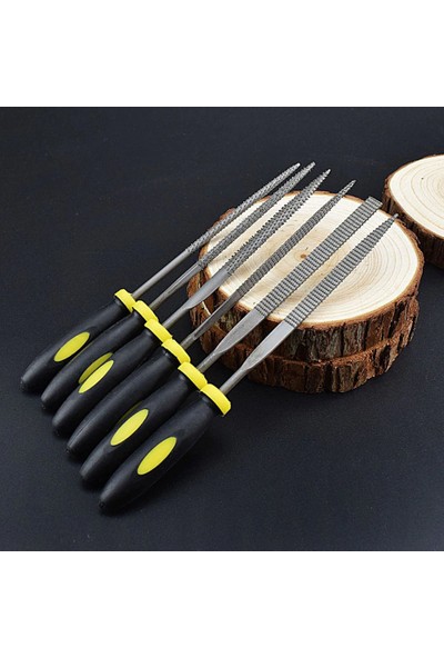 Depolife Mini Törpü Eğe Seti Plastik Saplı 14CM Ahşap Için Törpü 6 Parçalı Karbon Ege Takımı Depolife Mini Törpü Eğe Seti Plastik Saplı 14CM Ahşap Için Törpü 6 Parçalı Karbon Ege Takımı