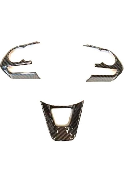 OLED Garaj Toyota Corolla Direksiyon Alt ve Düğme Kaplaması Karbon (2019+)