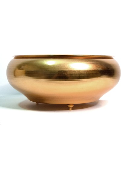 Lila Home Altın Rengi Ufo Vazo