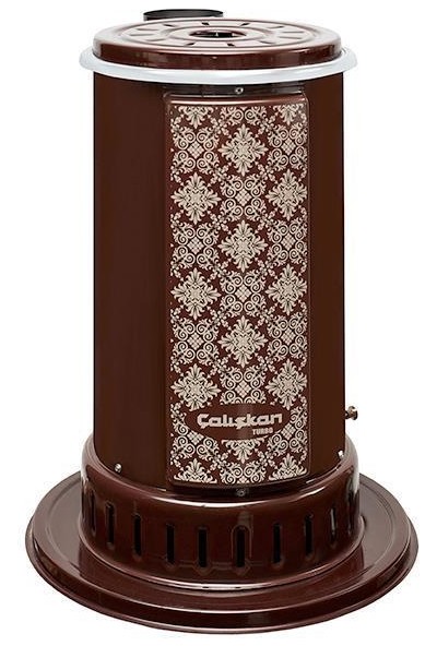 Alan Şanslı Çalışkan Turbo Yuvarlak Üstten Çıkışlı Soba YA103