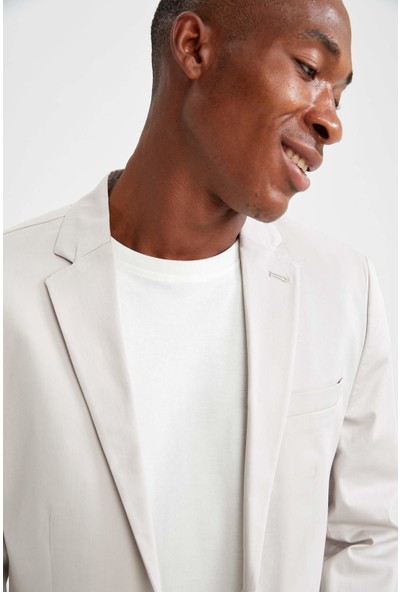 Defacto Slim Fit Basic Blazer Ceket V5907AZ21AU