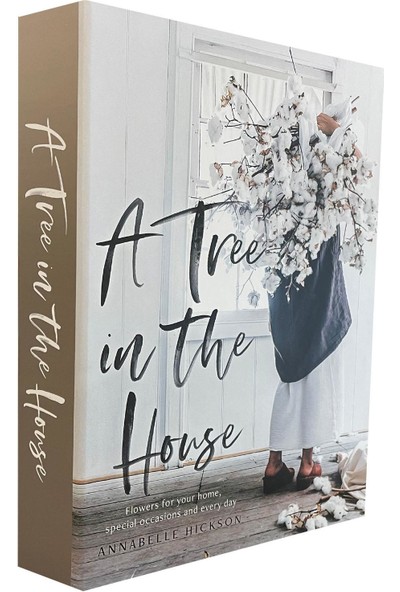 Lyn Home & Decor A Tree In The House Dekoratif Kitap Kutu