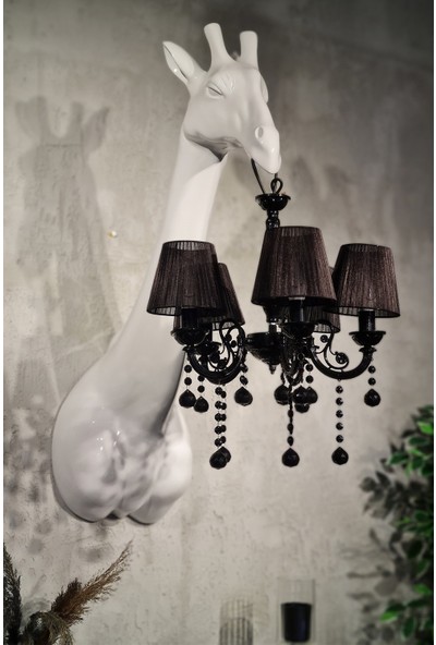 Avm Park Zürafa Aplik Beyaz