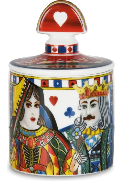 Baci Milano Regına Porselen Küp 11 cm