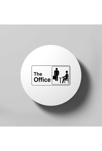 Fizello The Office Logo Bardak Altlığı