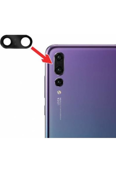 Toredo Store Huawei P20 Pro Arka Kamera Camı Lens Toredo Store Huawei P20 Pro Arka Kamera Camı Lens
