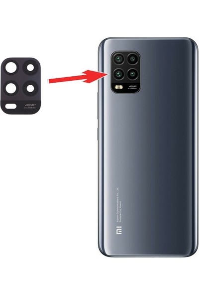 Toredo Store Xiaomi Mi 10 Lite Arka Kamera Camı Lens Toredo Store Xiaomi Mi 10 Lite Arka Kamera Camı Lens
