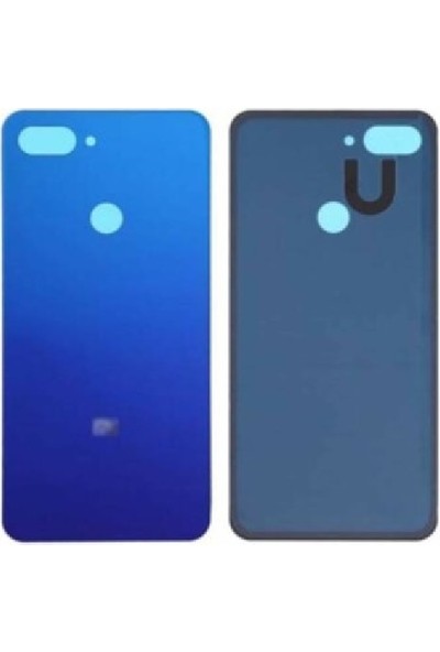 Toredo Store Xiaomi Mi 8 Lite Arka Pil Kapağı Mavi Toredo Store Xiaomi Mi 8 Lite Arka Pil Kapağı Mavi