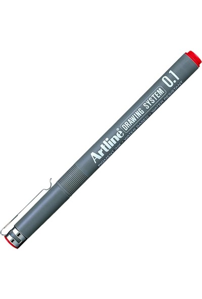 Artline Drawing System 0.1 Çizim Kalemi Kırmızı Artline Drawing System 0.1 Çizim Kalemi Kırmızı