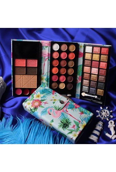 Iman Of Noble 3 Katlı Cüzdan Makyaj Seti