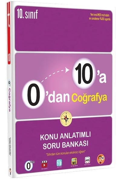 Tonguç Akademi 0'dan 10'a Coğrafya Konu Anlatımlı Soru Bankası Tonguç Akademi 0'dan 10'a Coğrafya Konu Anlatımlı Soru Bankası