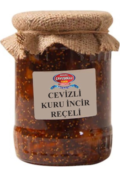 Bozkırlı Çavuşoğlu Çavuşoğlu Cevizli Kuru Incir Reçeli 800 gr Bozkırlı Çavuşoğlu Çavuşoğlu Cevizli Kuru Incir Reçeli 800 gr
