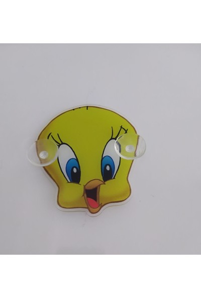 Özdemir Aksesuar Tweety Vantuzlu Pleksi Cam Süsü Küçük Özdemir Aksesuar Tweety Vantuzlu Pleksi Cam Süsü Küçük