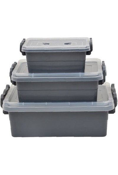 Nurgaz 3 Lü Saklama Kabı Seti - Nurgaz
