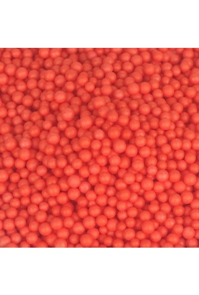 Cici Mini Kırmızı Strafor Top Süs