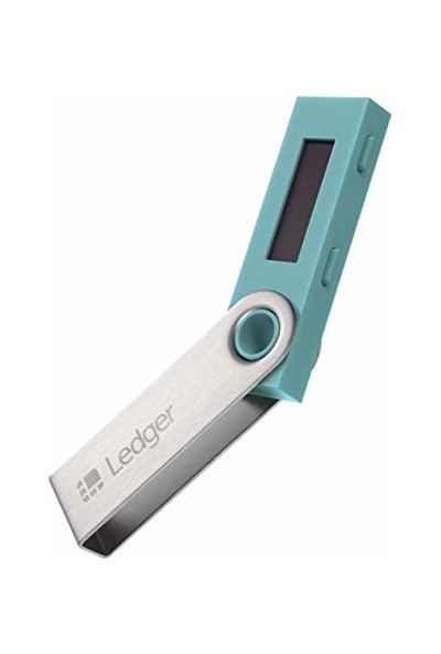 Ledger Nano S Lagün Mavisi Ledger Nano S Lagün Mavisi