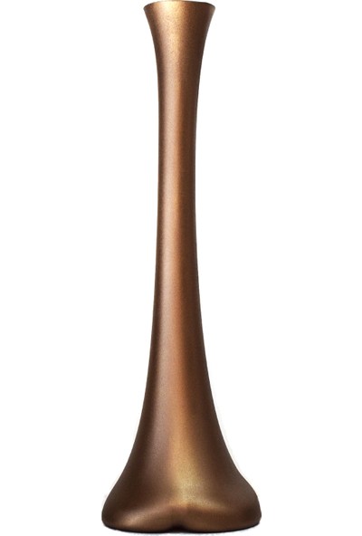 Dekorer 60 cm Fil Ayağı Cam Vazo Kahverengi Dekorer 60 cm Fil Ayağı Cam Vazo Kahverengi