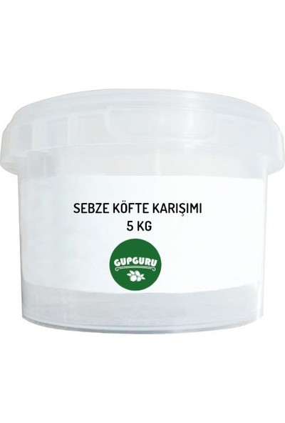 Gupguru Sebze Köfte Karışımı 5 kg Gupguru Sebze Köfte Karışımı 5 kg