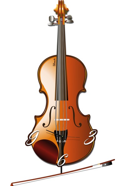RacartShop Keman 1 Sallanır Sarkaçlı Duvar Saati RacartShop Keman 1 Sallanır Sarkaçlı Duvar Saati