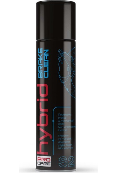 Hybrid S2 Balata Temizleyici Sprey