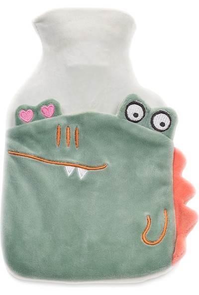 Yoyoso Sevimli Dinozor Kılıflı Sıcak Su Torbası Termofor 750 Ml 26 x 15 Cm Yeşil Yoyoso Sevimli Dinozor Kılıflı Sıcak Su Torbası Termofor 750 Ml 26 x 15 Cm Yeşil