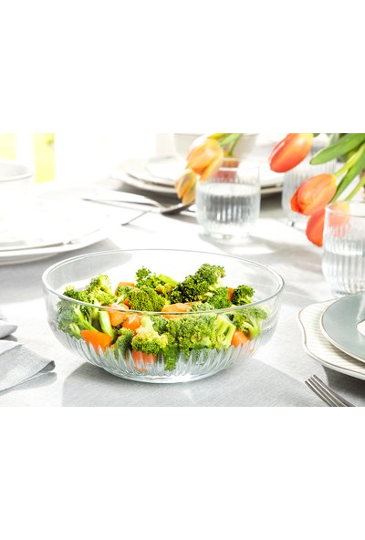 English Home Roso Cam Salata Kasesi 2600 ml Şeffaf