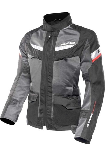 Scoyco 4 Mevsim Mont Jk-60 - Gri - Xl