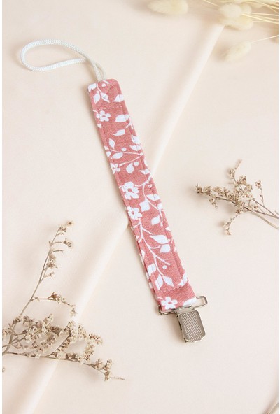 Bebinya Minik Çiçekler Müslin Emzik Askısı Zinciri