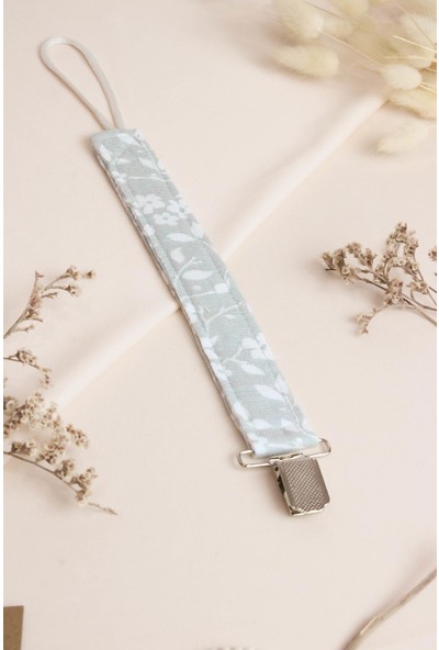 Bebinya Minik Çiçekler Müslin Emzik Askısı Zinciri Bebinya Minik Çiçekler Müslin Emzik Askısı Zinciri