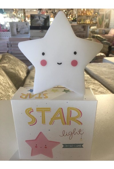 Miraç Dekoratif Silikon Ledli Yıldız Lamba