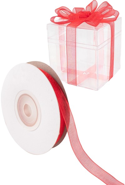 Organze Kurdele 1 cm 25 mt