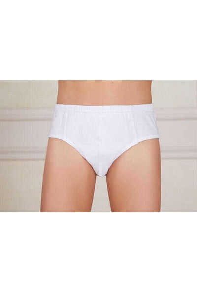 Berrak 6 Adet Beyaz Renk Çocuk Slip Külot Berrak 6 Adet Beyaz Renk Çocuk Slip Külot