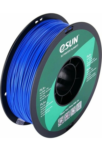 Esun 1.75 mm Pla Plus (Pla+) Mavi Filament (1 Kg) Esun 1.75 mm Pla Plus (Pla+) Mavi Filament (1 Kg)