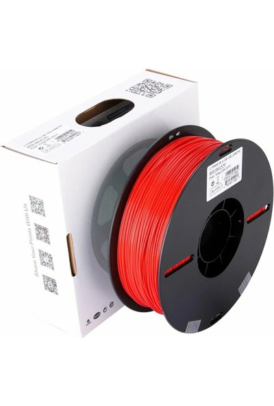 Esun 1.75 mm Pla Plus (Pla+) Kırmızı Filament (1 Kg) Esun 1.75 mm Pla Plus (Pla+) Kırmızı Filament (1 Kg)