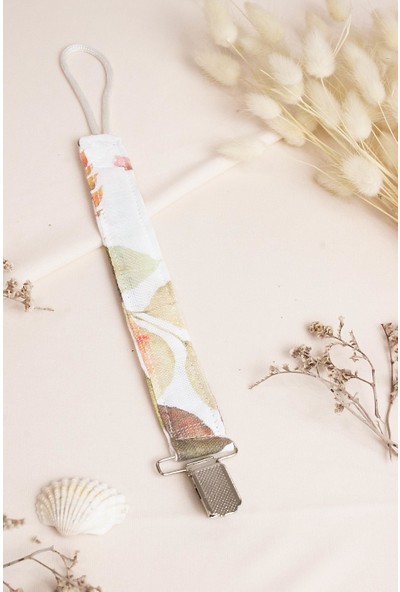 Bebinya Sonbahar Müslin Emzik Askısı Zinciri