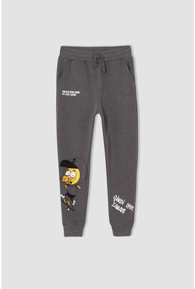 Defacto Erkek Çocuk Kral Şakir Lisanslı Jogger Eşofman Altı V4607A621AU