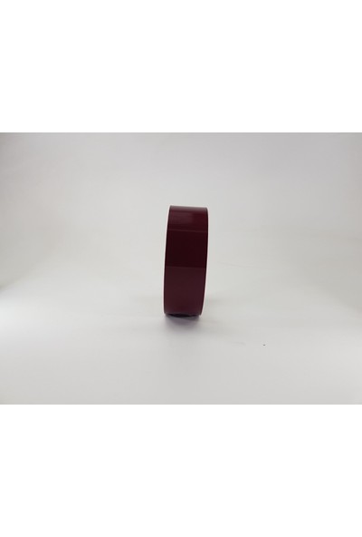 Nsp Kenar Bandı Tutkalsız Pvc 080MM 150MT Parlak Bordo