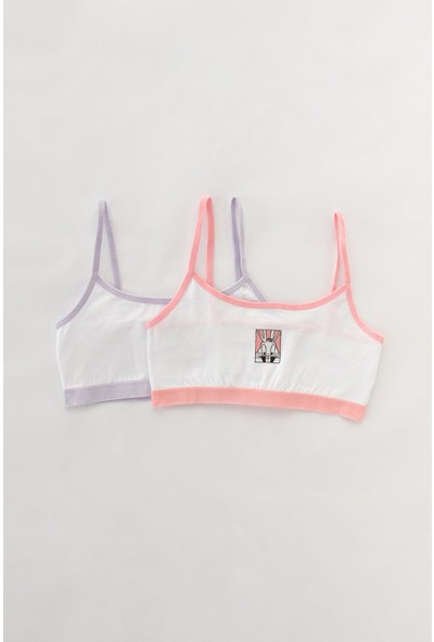 Penti Optik Beyaz Teen Bugs 2li Yarım Atlet