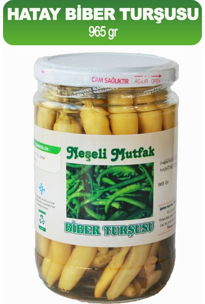 Hatay Biber Turşusu 965 gr