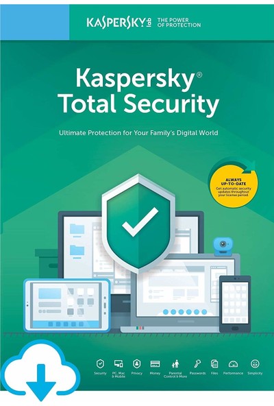 Kaspersky Total Security 1 Yıl Dijital Lisans Anahtarı Kaspersky Total Security 1 Yıl Dijital Lisans Anahtarı