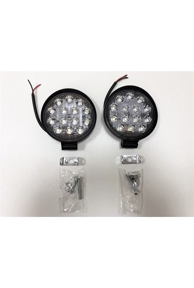 Replax Off Road Sis Farı Sis Lambası 14 LED Yuvarlak 2,li Paket Su Geçirmez Replax Off Road Sis Farı Sis Lambası 14 LED Yuvarlak 2,li Paket Su Geçirmez