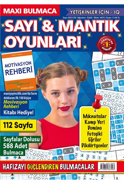 Maxi Sayı ve Mantık Oyunları 2021/03