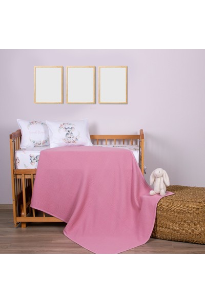ARBA BABY Organik Müslin Pikeli Bebek Nevresimi - Koala ve Çiçek Temalı ARBA BABY Organik Müslin Pikeli Bebek Nevresimi - Koala ve Çiçek Temalı