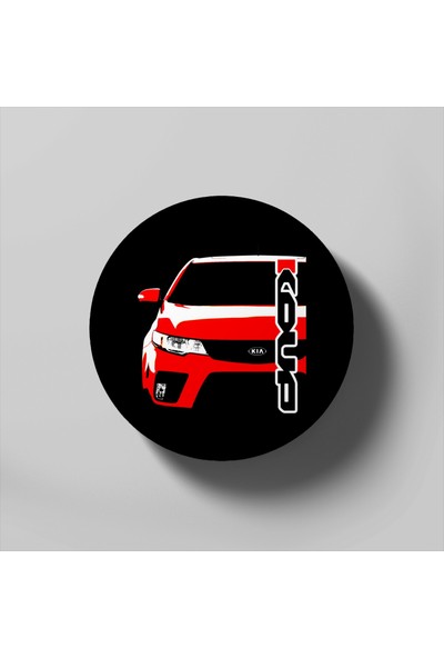 Fizello Kıa Koup Bardak Altlığı