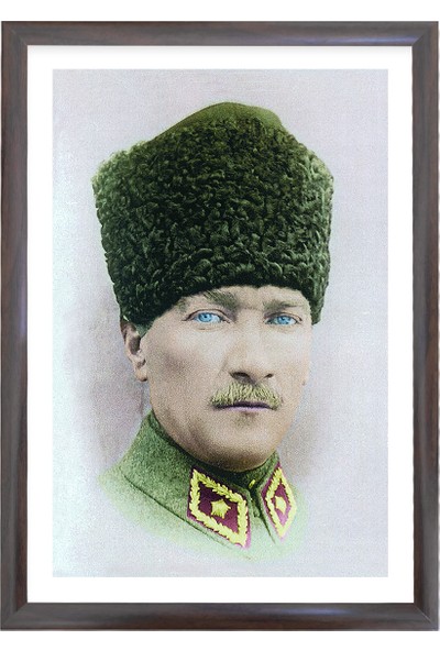 Harita Sepeti Çerçeveli Atatürk Portre Tablosu Mustafa Kemal Atatürk Dikdörtgen Dekoratif Tablo Harita Sepeti Çerçeveli Atatürk Portre Tablosu Mustafa Kemal Atatürk Dikdörtgen Dekoratif Tablo