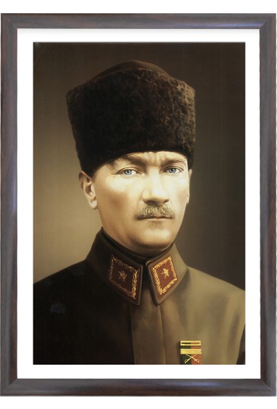 Harita Sepeti Çerçeveli Atatürk Portre Tablosu Mustafa Kemal Atatürk Dikdörtgen Dekoratif Tablo Harita Sepeti Çerçeveli Atatürk Portre Tablosu Mustafa Kemal Atatürk Dikdörtgen Dekoratif Tablo