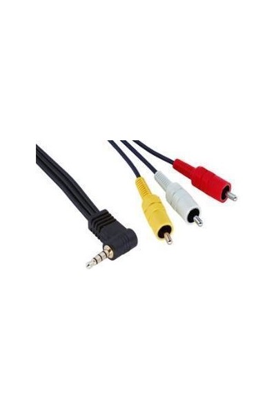 YKA Av Kablo 1 Stereo 3 Rca 1.5 mt