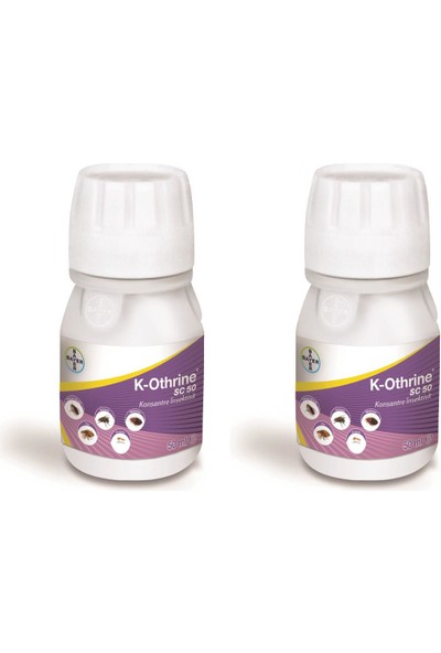 Bayer K-Othrine Sc 50 ml Bayer 2 Adet Bayer K-Othrine Sc 50 ml Bayer 2 Adet