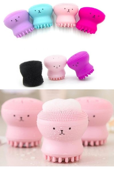 Mujgan Ahtapot Şekilli Peeling Silikon Cilt Temizleme Fırçası Mujgan Mujgan Ahtapot Şekilli Peeling Silikon Cilt Temizleme Fırçası Mujgan